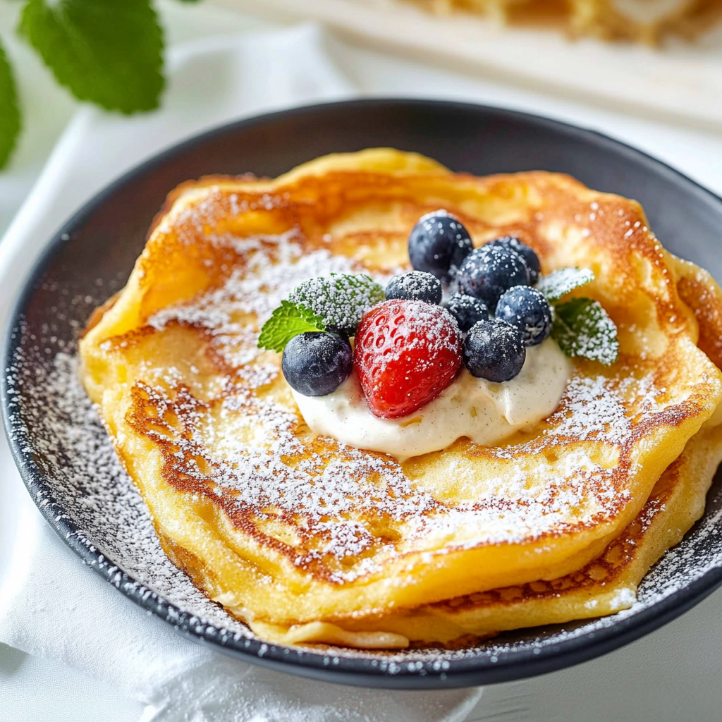 Easy and Fluffy German Pancakes Recipe