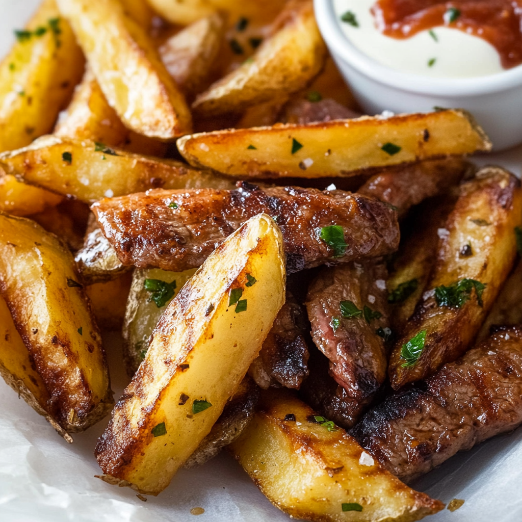Perfectly Crispy Steak Fries Recipe