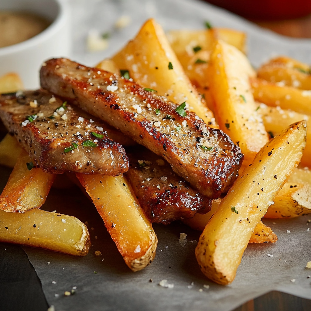 Perfectly Crispy Steak Fries Recipe