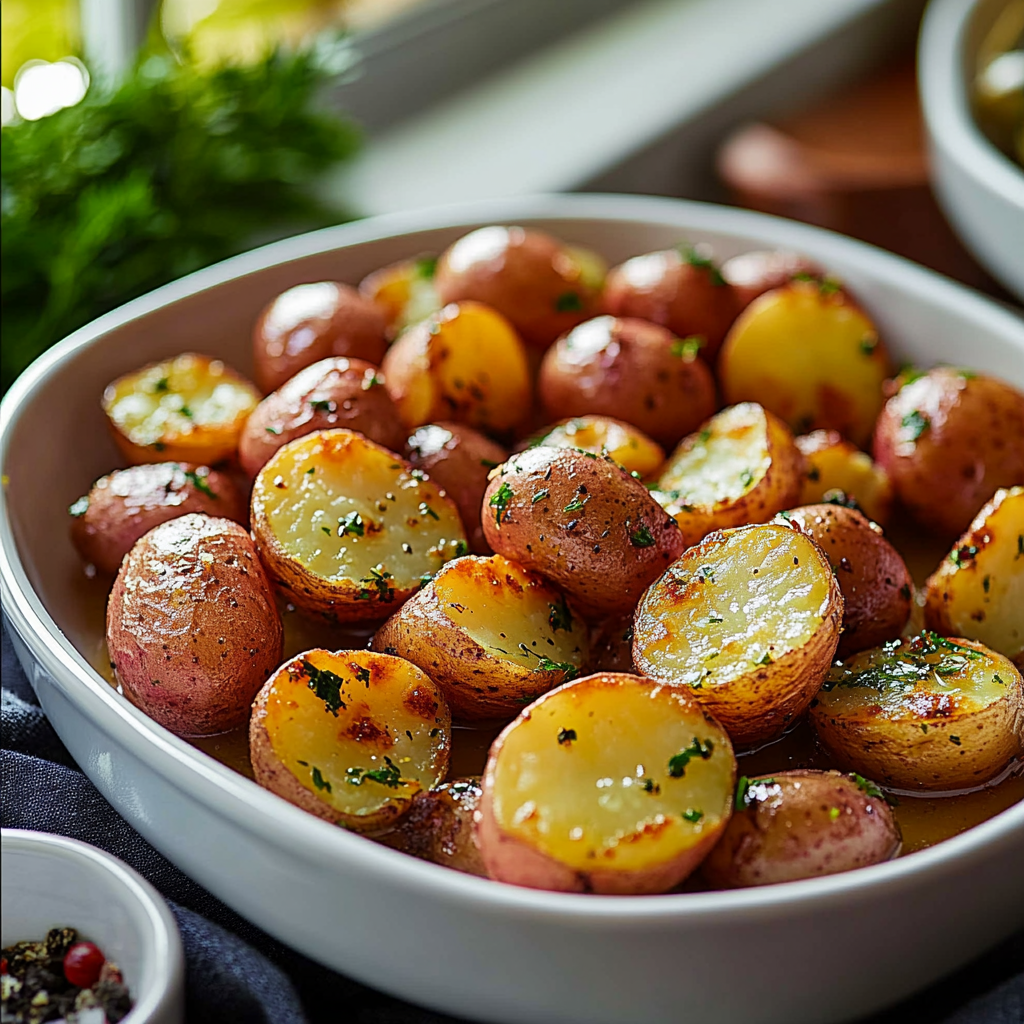 Oven Roasted Baby Red Potatoes