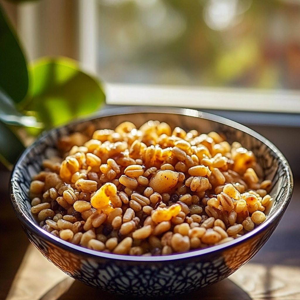 Kutia (Sweet Wheat Berry Pudding)