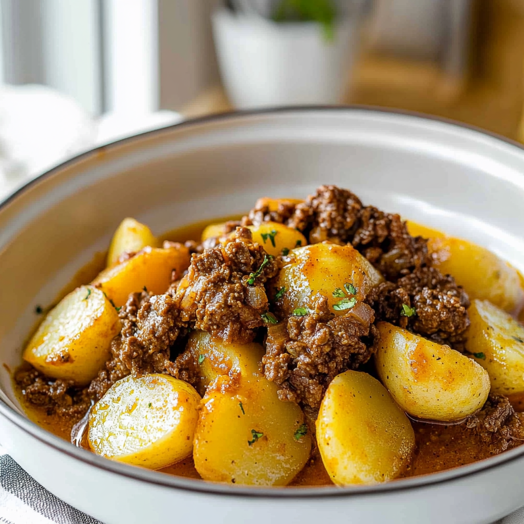 Carne Molida con Papas