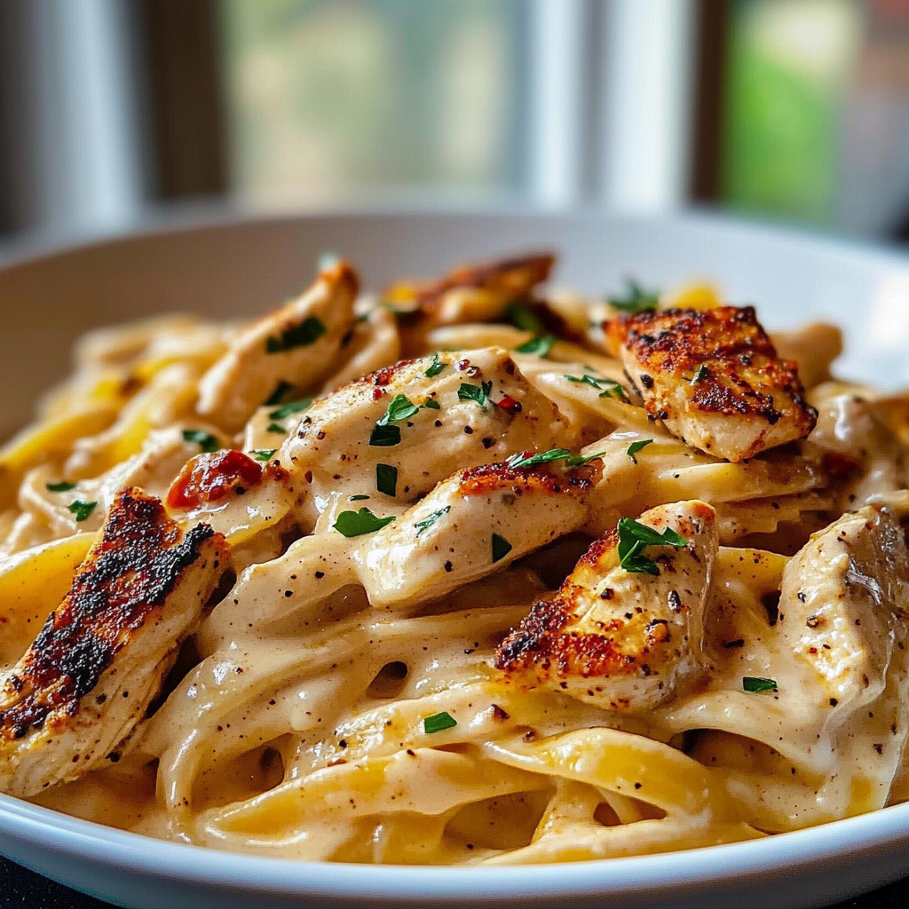 Creamy Cajun Chicken Pasta