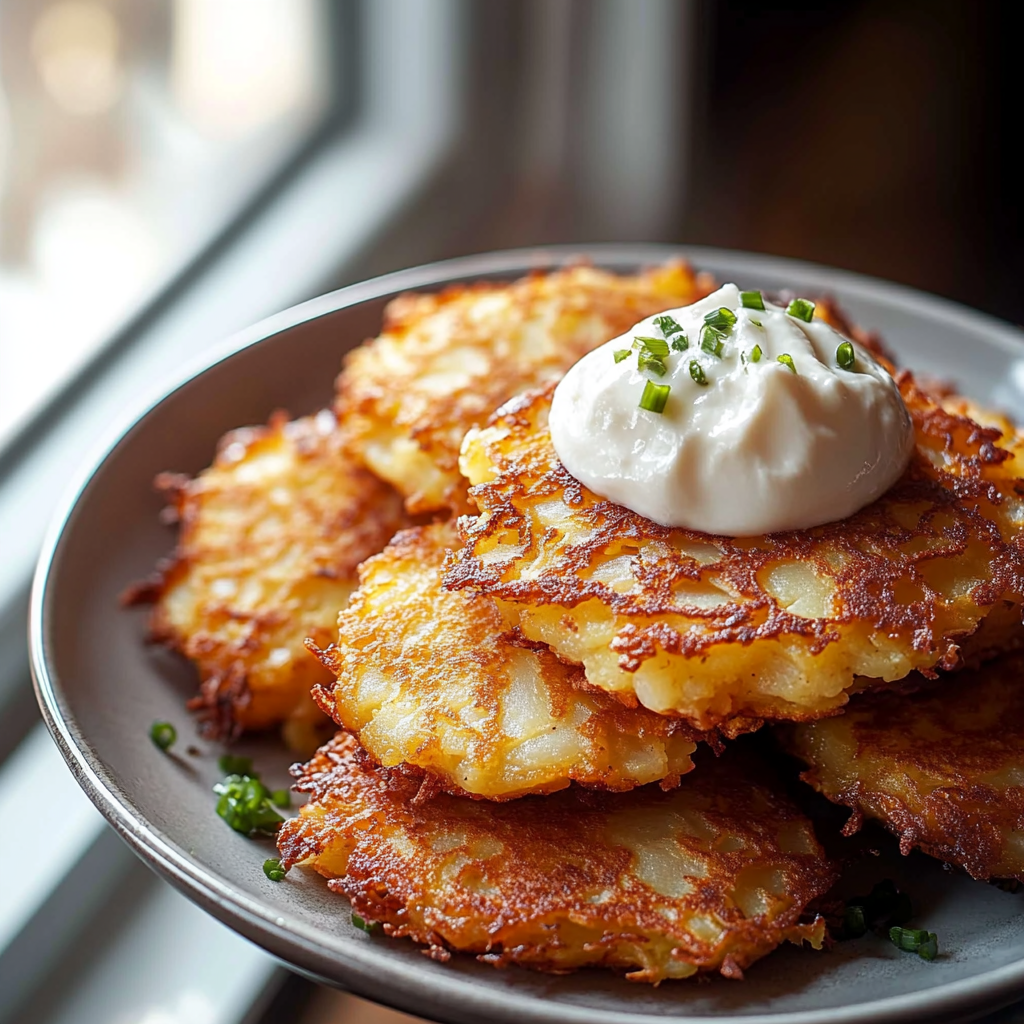 Deruny – Ukrainian Potato Pancakes