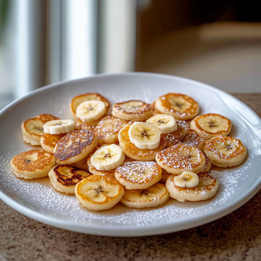 Banana Mini Pancakes