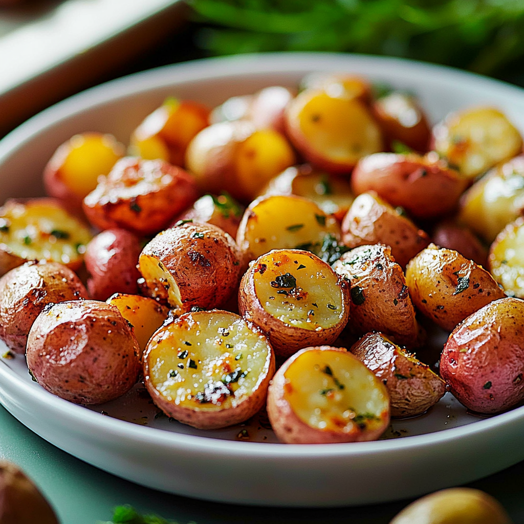Oven Roasted Baby Red Potatoes