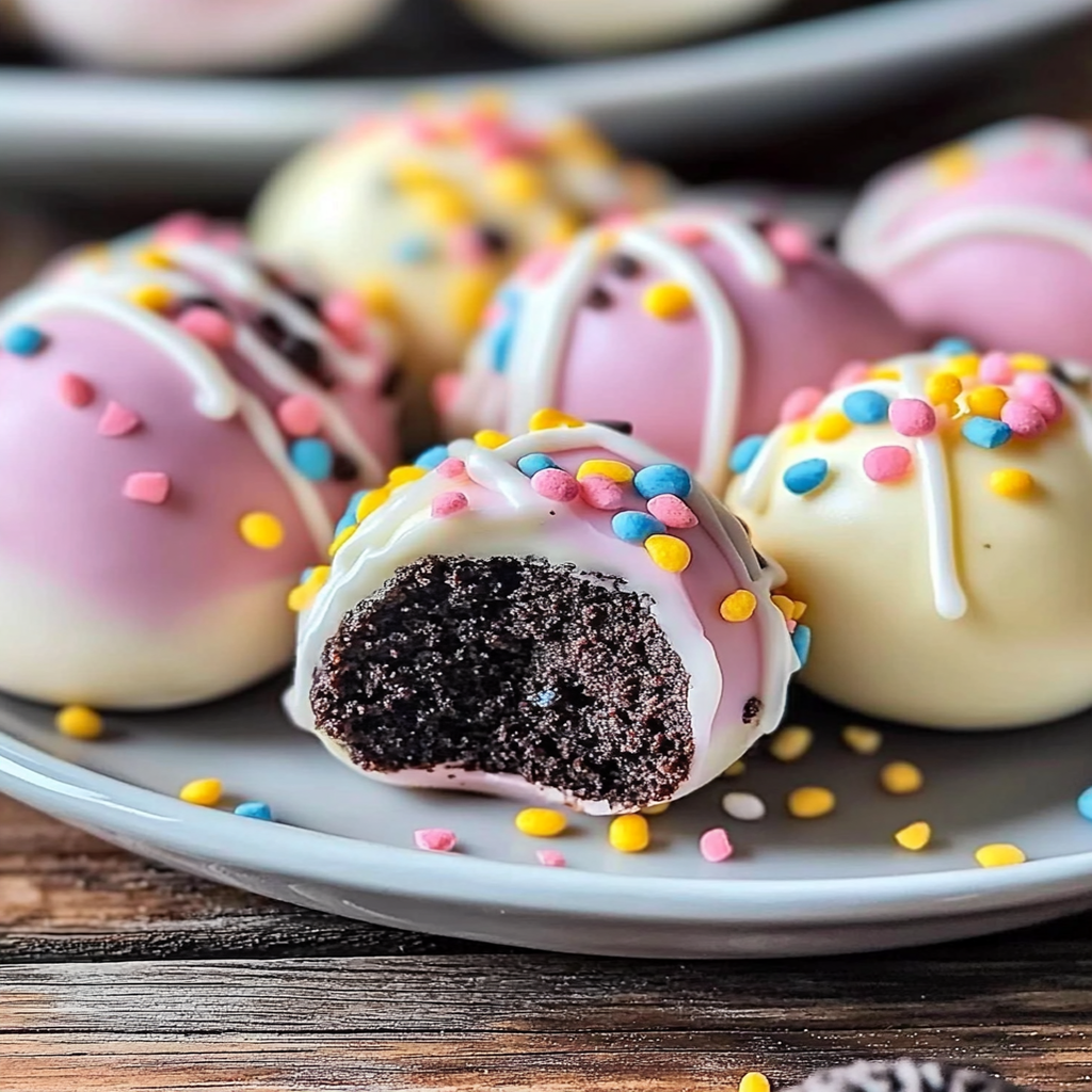 Easter Egg Oreo Cookie Balls