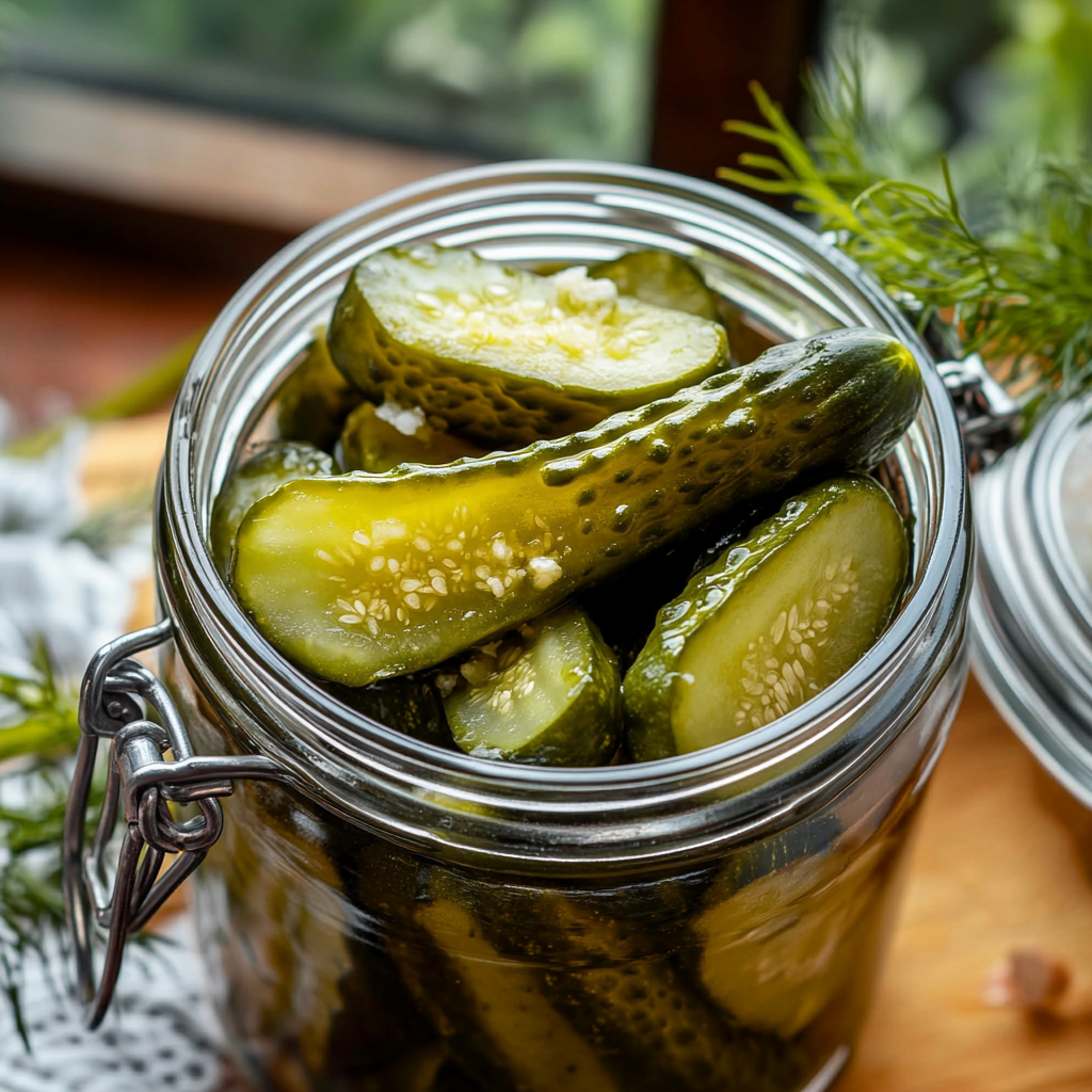 Canned Dill Pickles