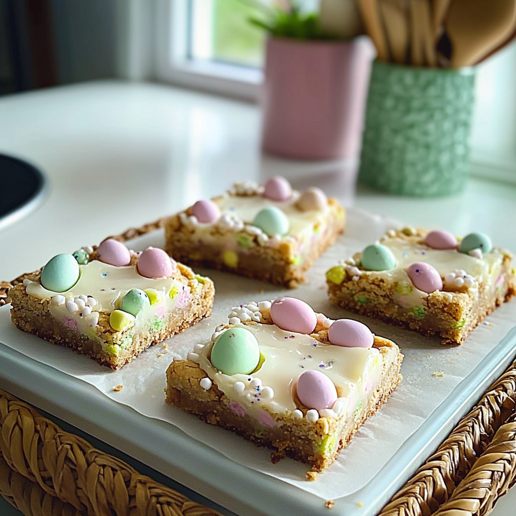 Easy Easter Cookie Bars Recipe
