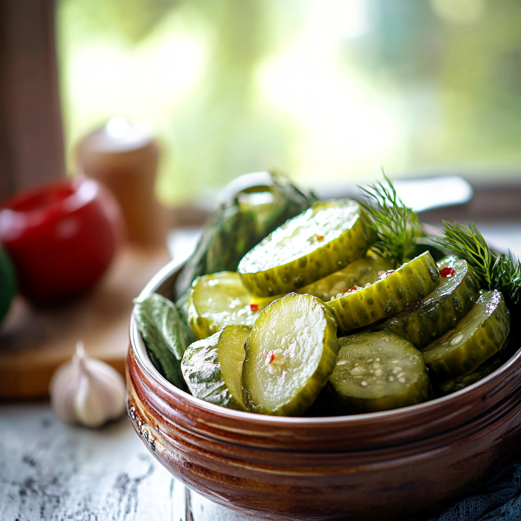 Canned Dill Pickles