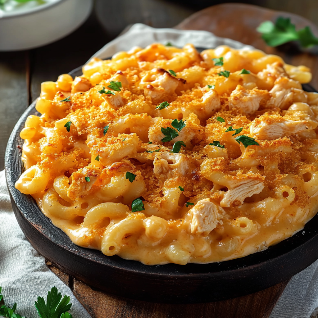 Buffalo Chicken Mac and Cheese