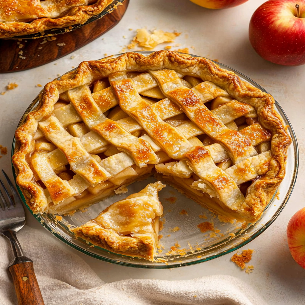Classic Apple Pie Recipe with Buttery Crust