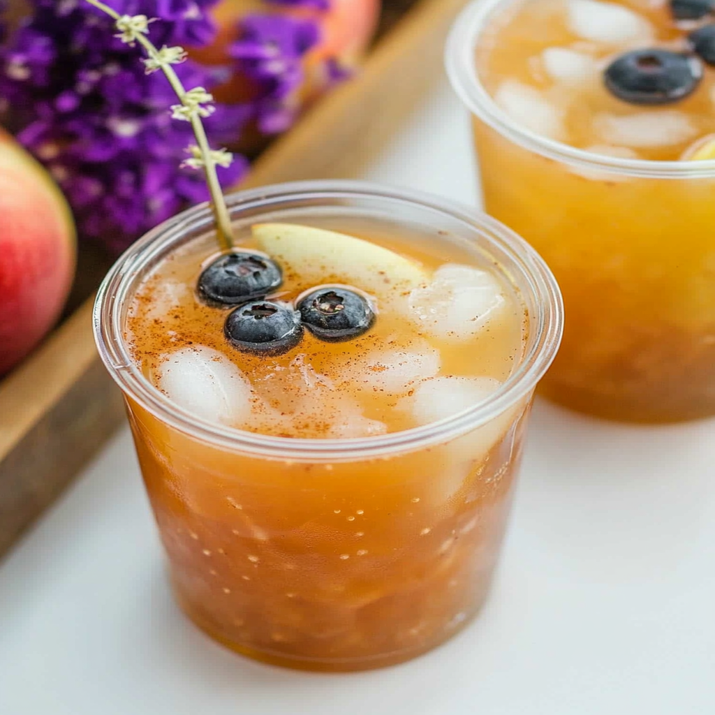 Apple Cinnamon Agua Fresca