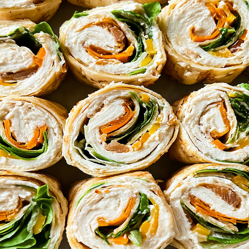 Back-to-school Turkey Pinwheels