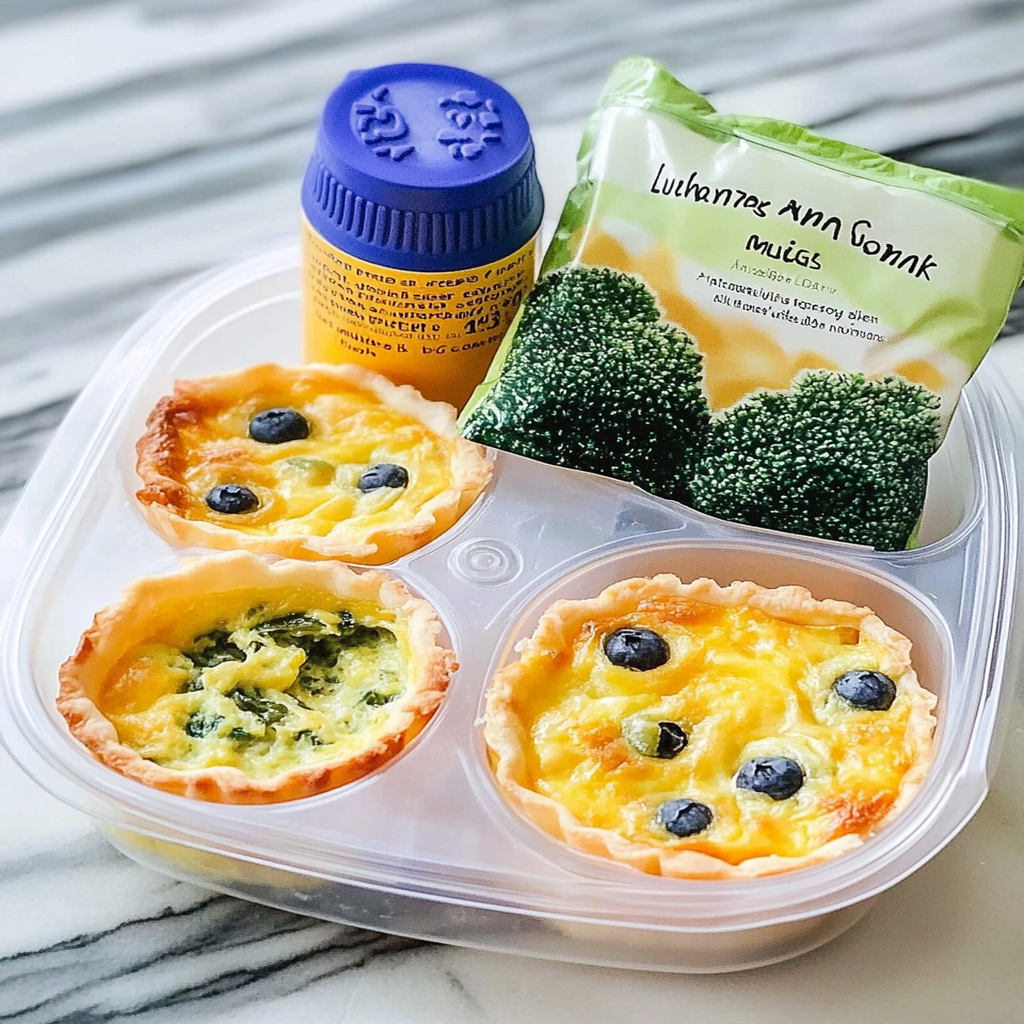 Lunch Box Mini Quiches