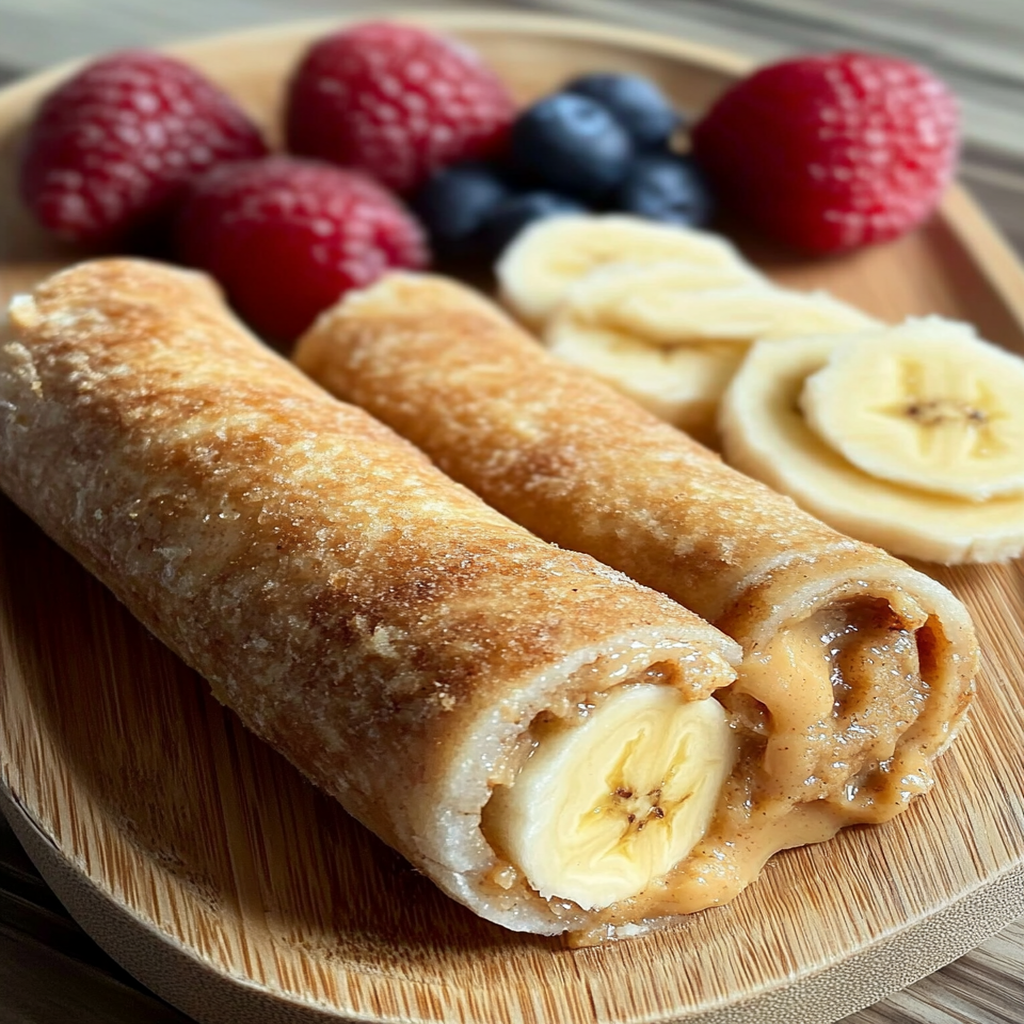 Lunch Box Peanut Butter Banana Roll-Ups