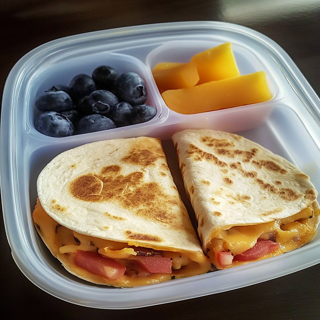 Lunch Box Quesadilla Slices