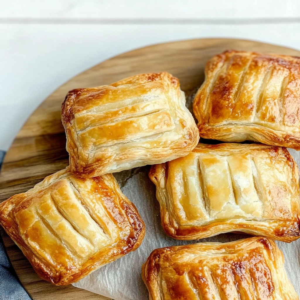 Mini Apple Hand Pies with Puff Pastry