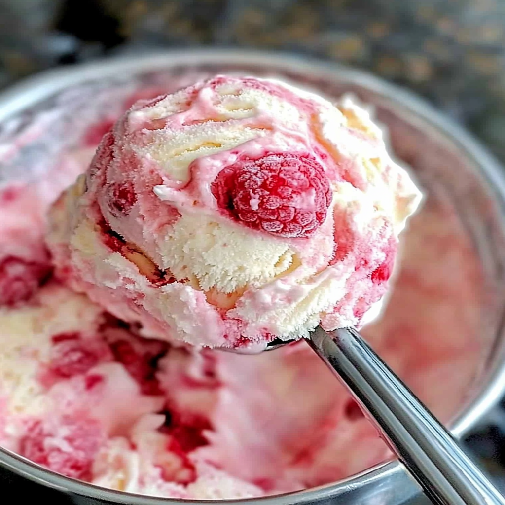 Raspberry Ripple Ice Cream