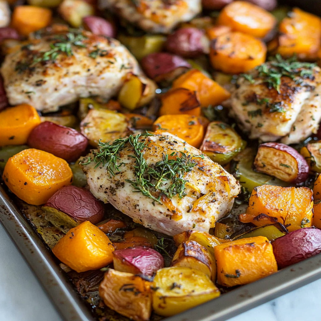 Autumn Harvest Sheet Pan Dinner