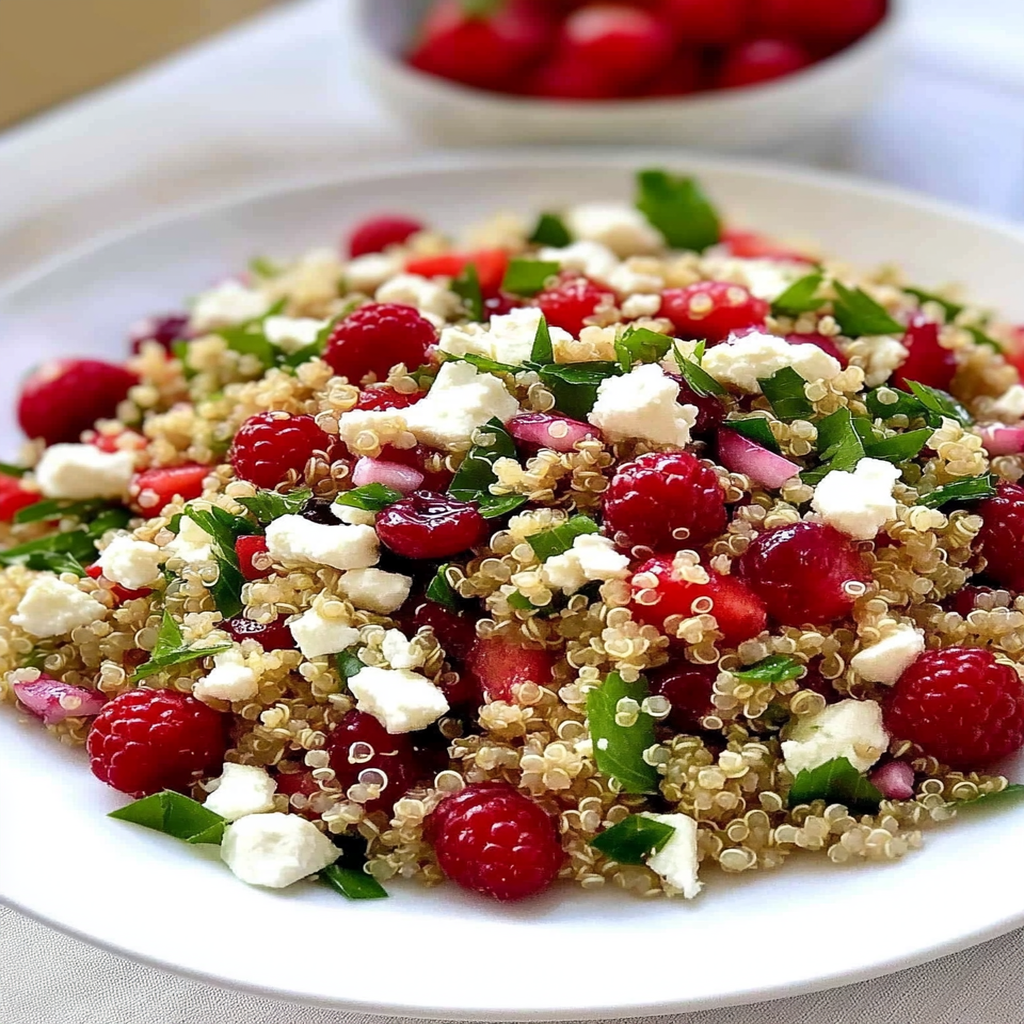 Berry Quinoa Summer Salad with Feta