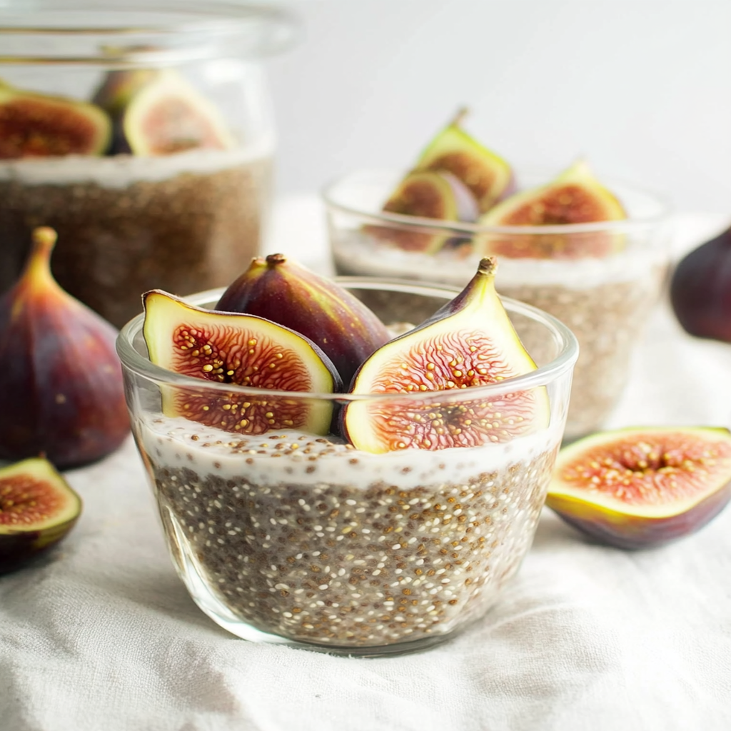 Chia Pudding with Figs and Honey