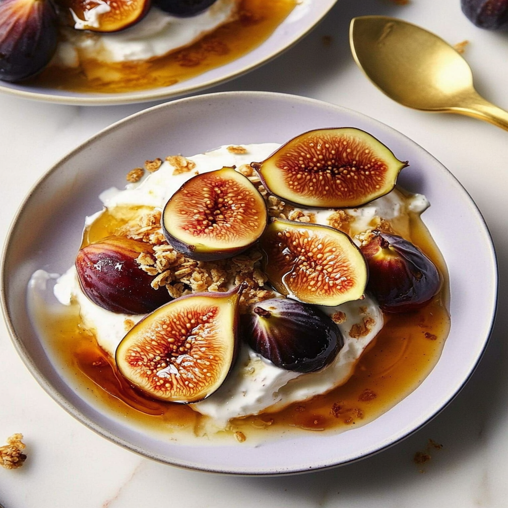 Fresh Fig and Greek Yogurt Parfait