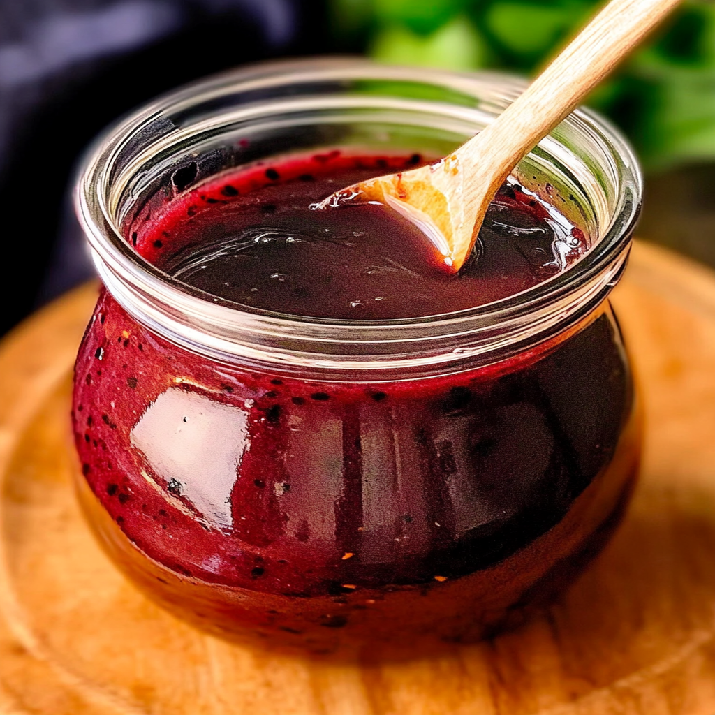 Huckleberry Balsamic Vinaigrette Dressing