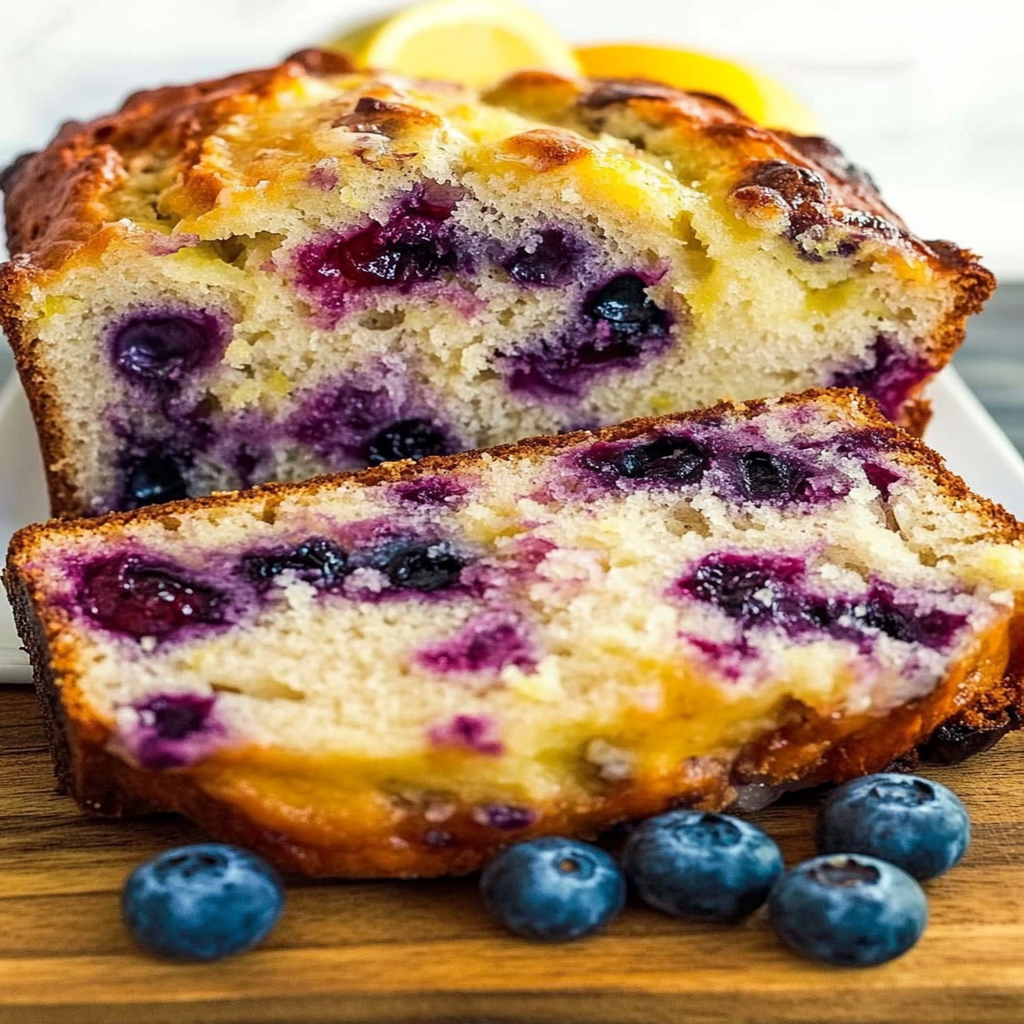Huckleberry Recipes: Lemon Yogurt Loaf