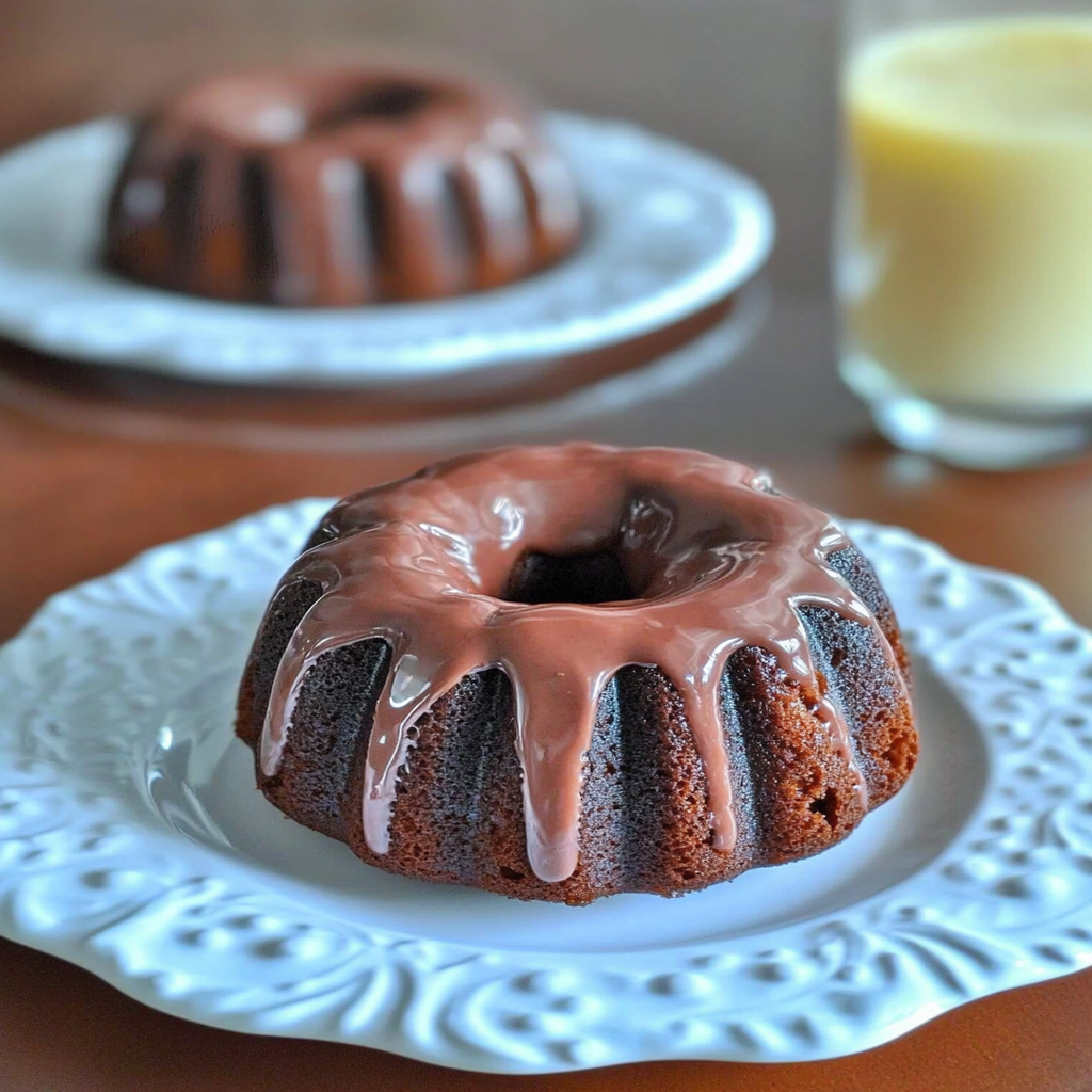 Mini Neapolitan Bundt Cakes