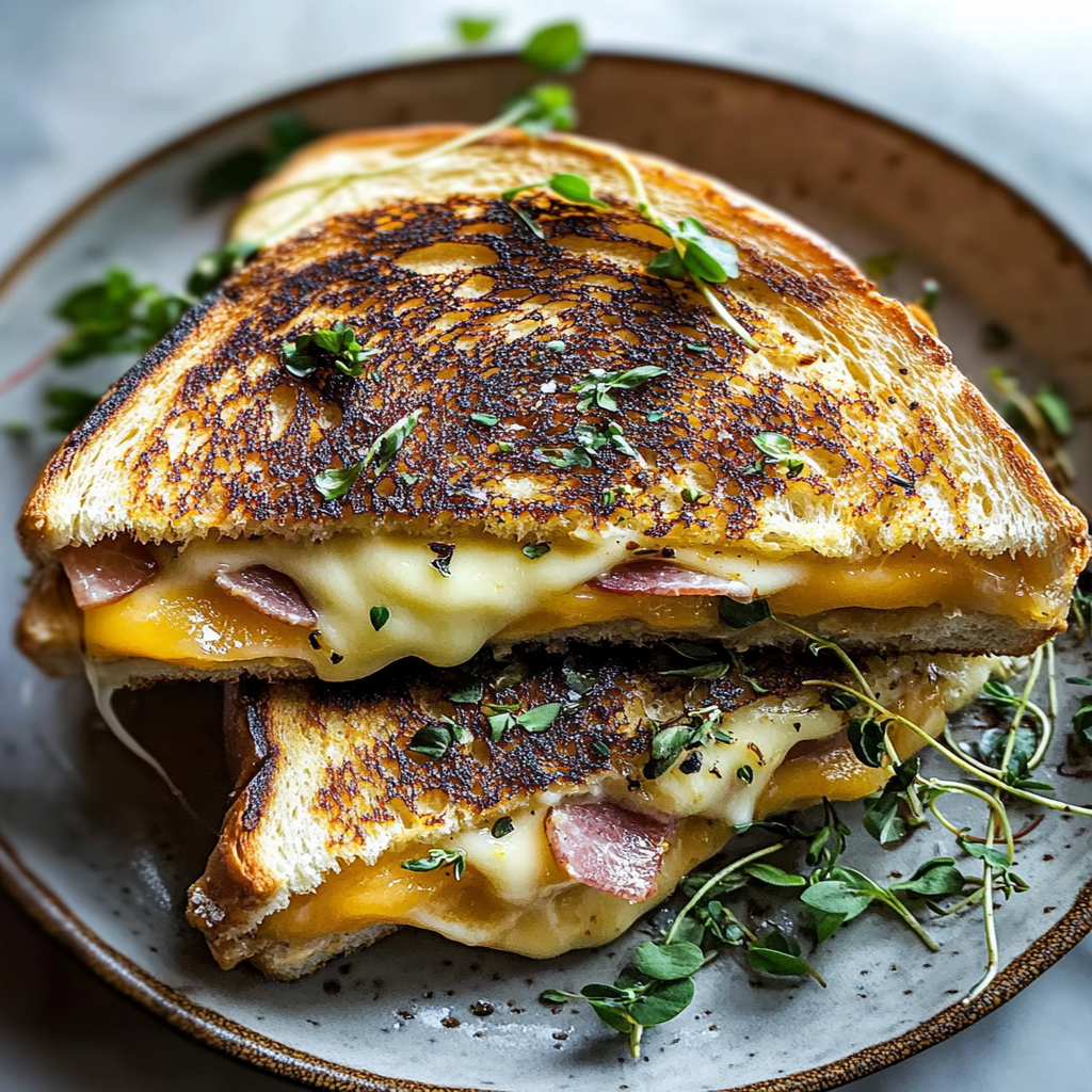 Sourdough Grilled Cheese Brunch