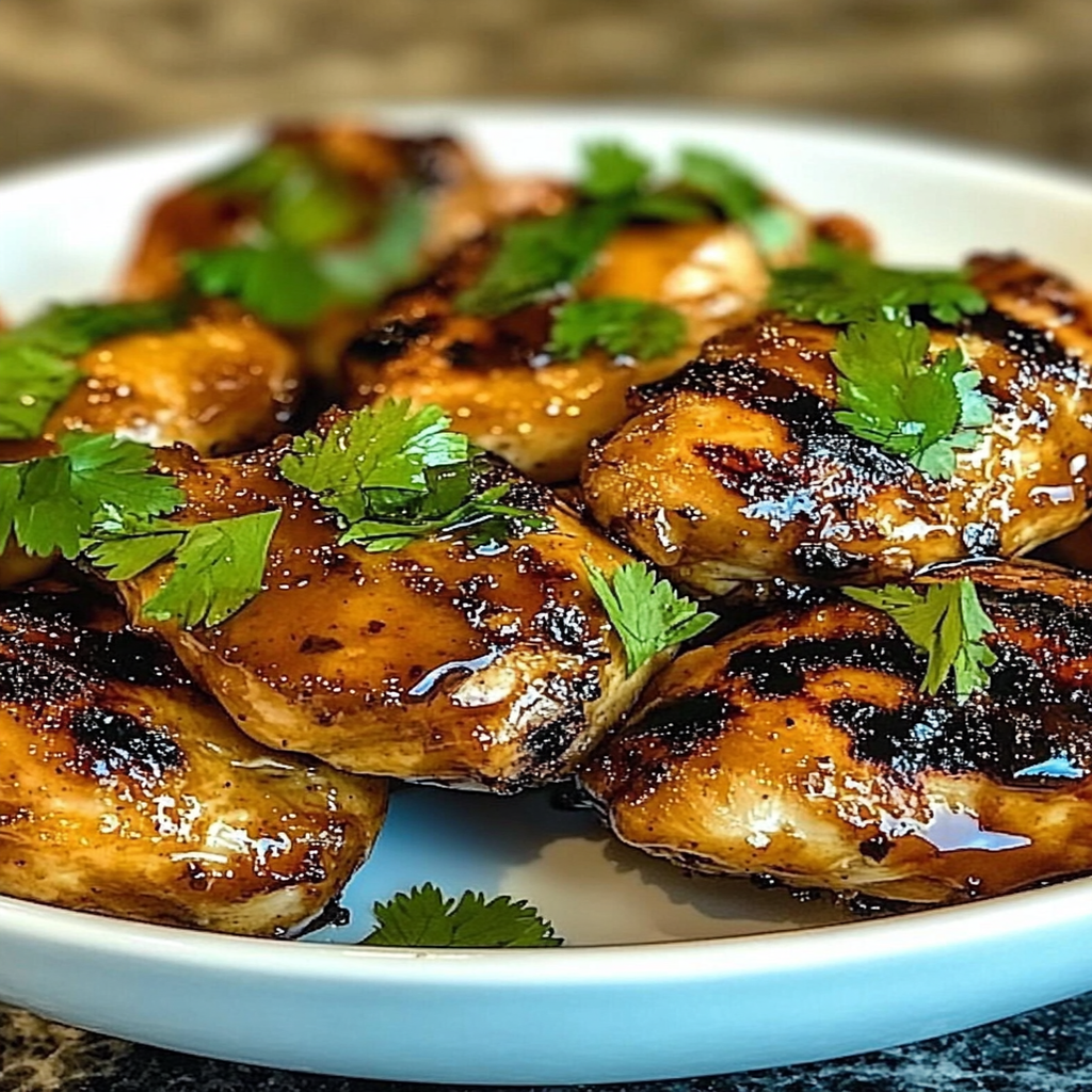 Tamarind Glazed Grilled Chicken