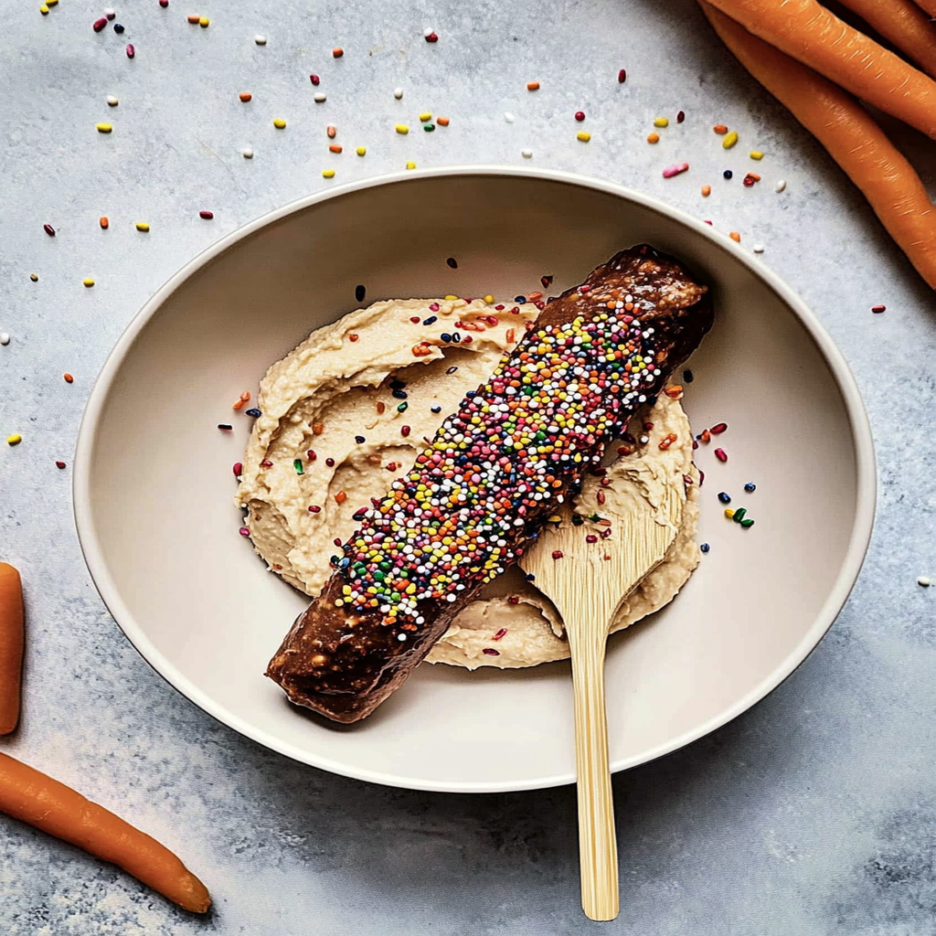 Carrot and Hummus Snack Box