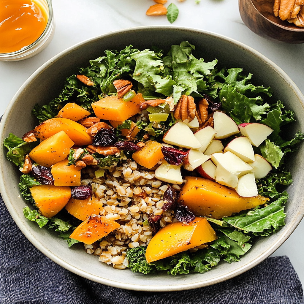 Harvest Grain Bowl with Maple Vinaigrette