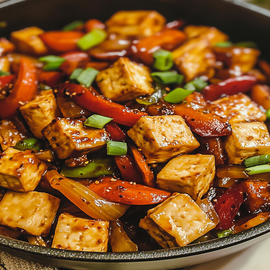 Spicy Tofu Stir-Fry