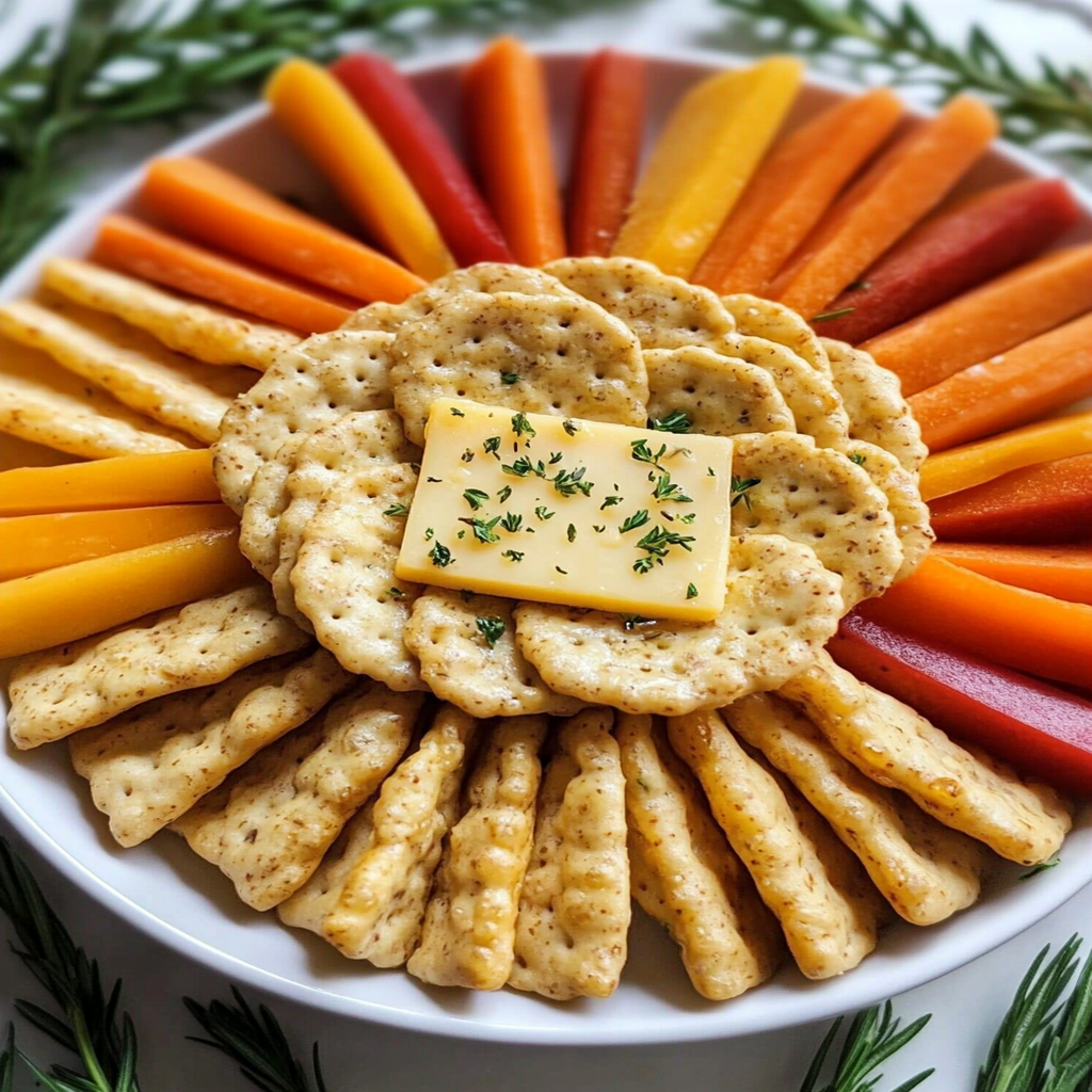 Whole Grain Crackers with Cheese