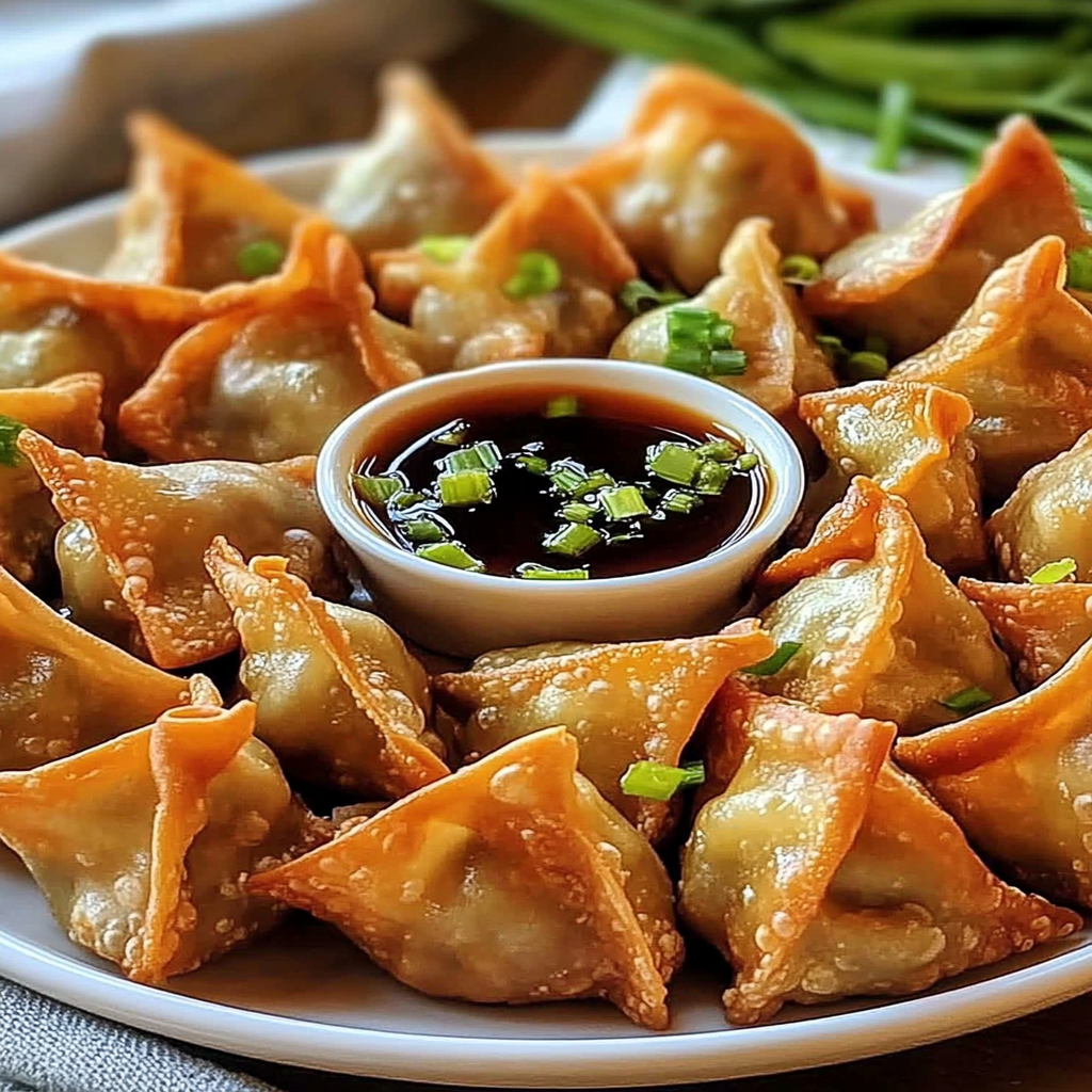 Mini Chicken Wontons