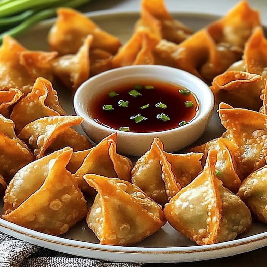 Mini Chicken Wontons