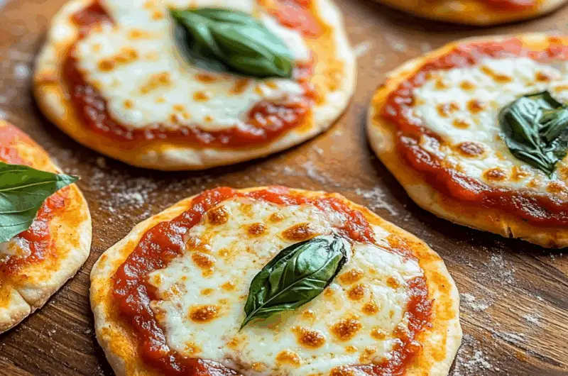 Mini Flatbread Pizzas