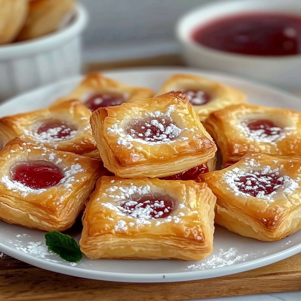 Mini Puff Pastry Tarts