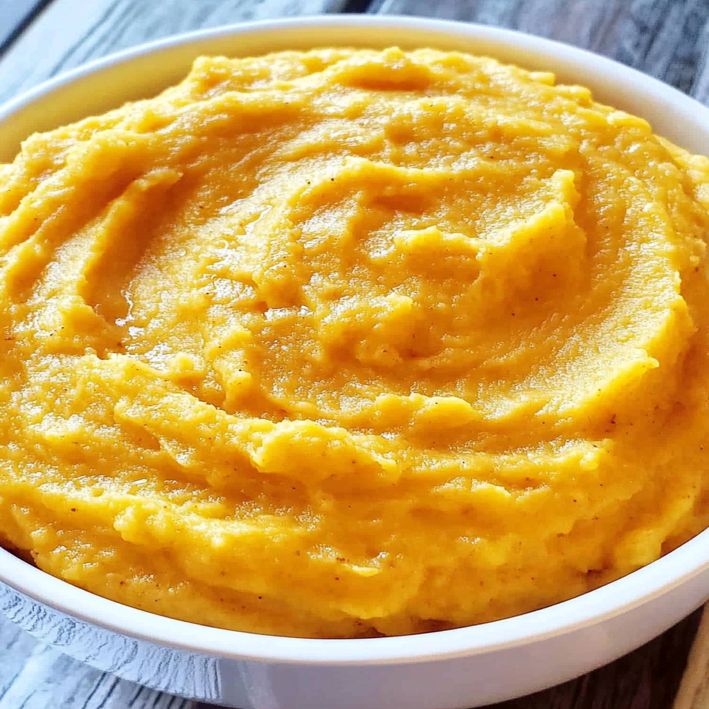 Creamy Pumpkin Mashed Potatoes
