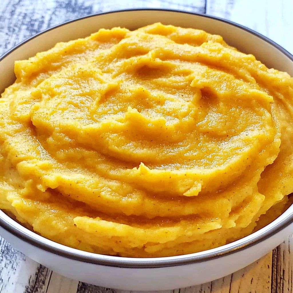 Creamy Pumpkin Mashed Potatoes