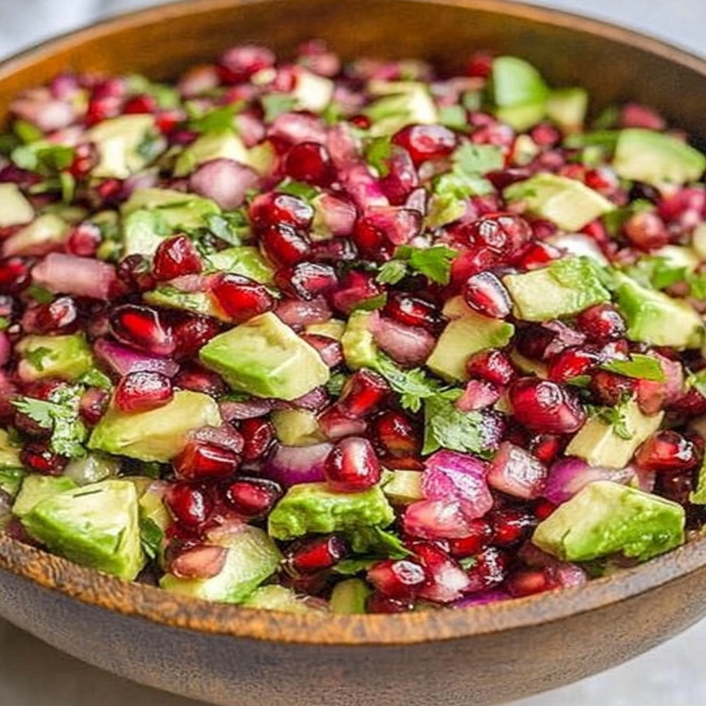 Pomegranate Avocado Salsa