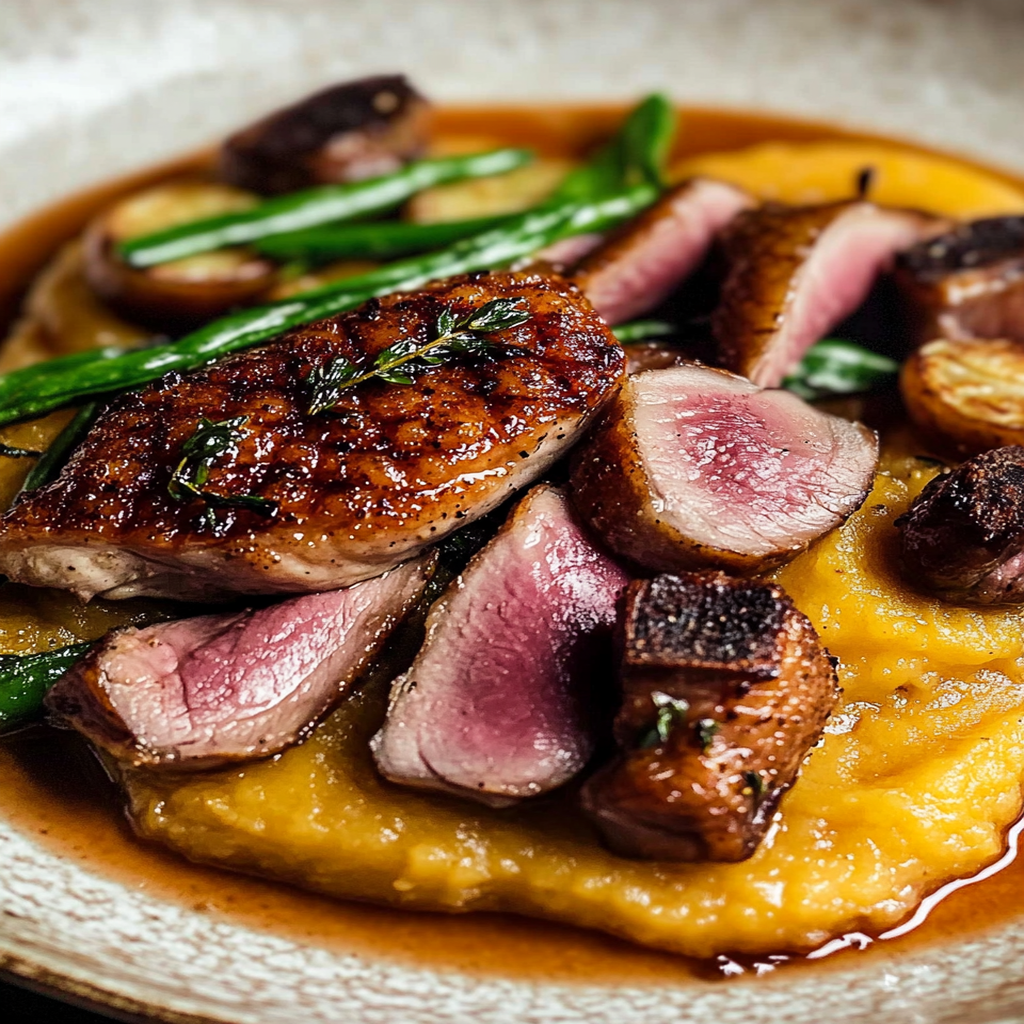 Lemon Thyme Seared Duck