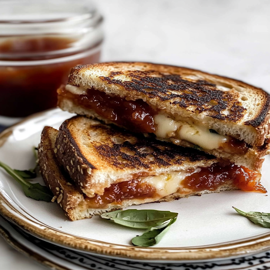 Mini Grilled Cheese with Tomato Jam