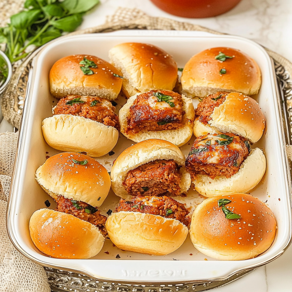 Meatloaf Mini Sliders